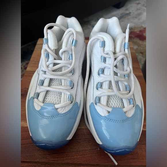 Reebok | Shoes | Allen Iverson Reebok White And Blue Shoes | Poshmark